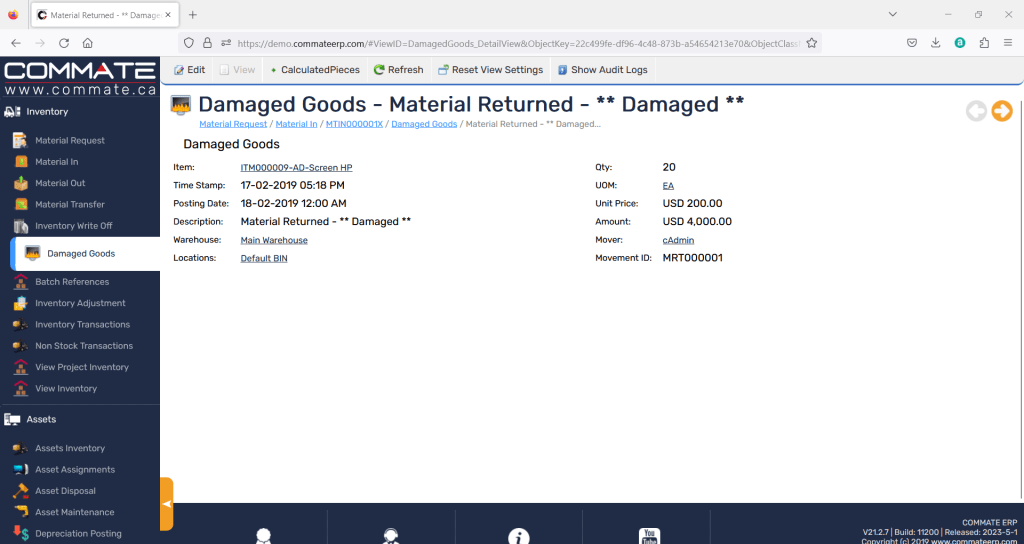 Supply Chain - COMMATE