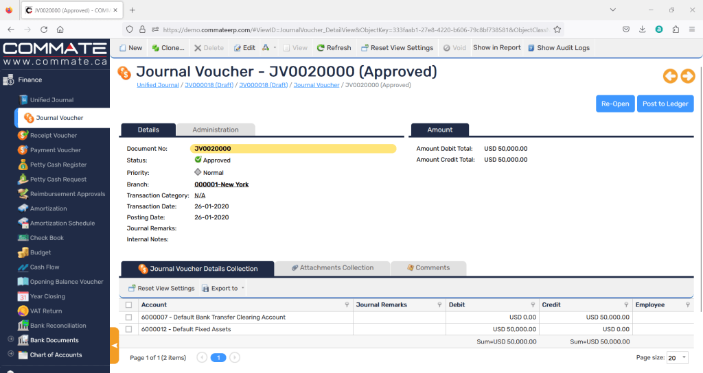 Employee Self Service – Commate ERP