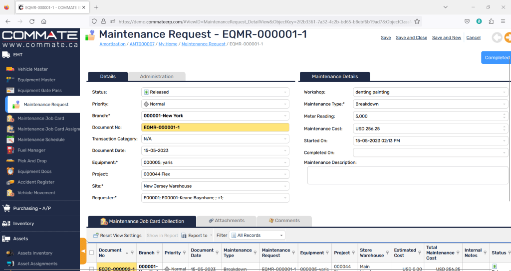 Transportation - COMMATE